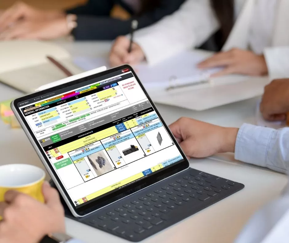 Setup Sheet App - Zuggo